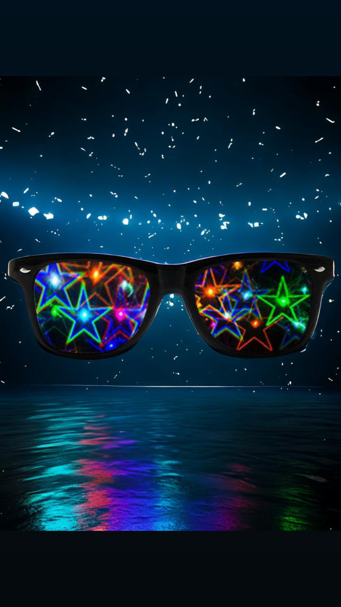 Black Star Refraction Glasses – The Sultry Vixen