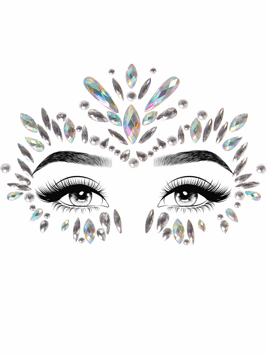 Iris adhesive face jewels stic - EYE018 – The Sultry Vixen